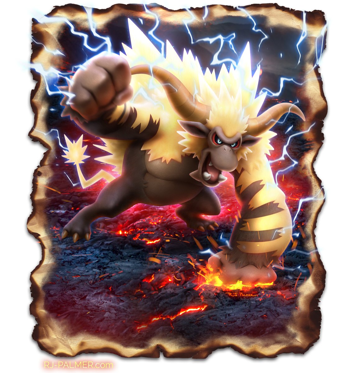 「I just think drawing Monster Hunter mons」|RJ Palmerのイラスト