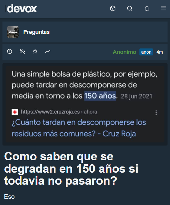 Devox Posting on Twitter: