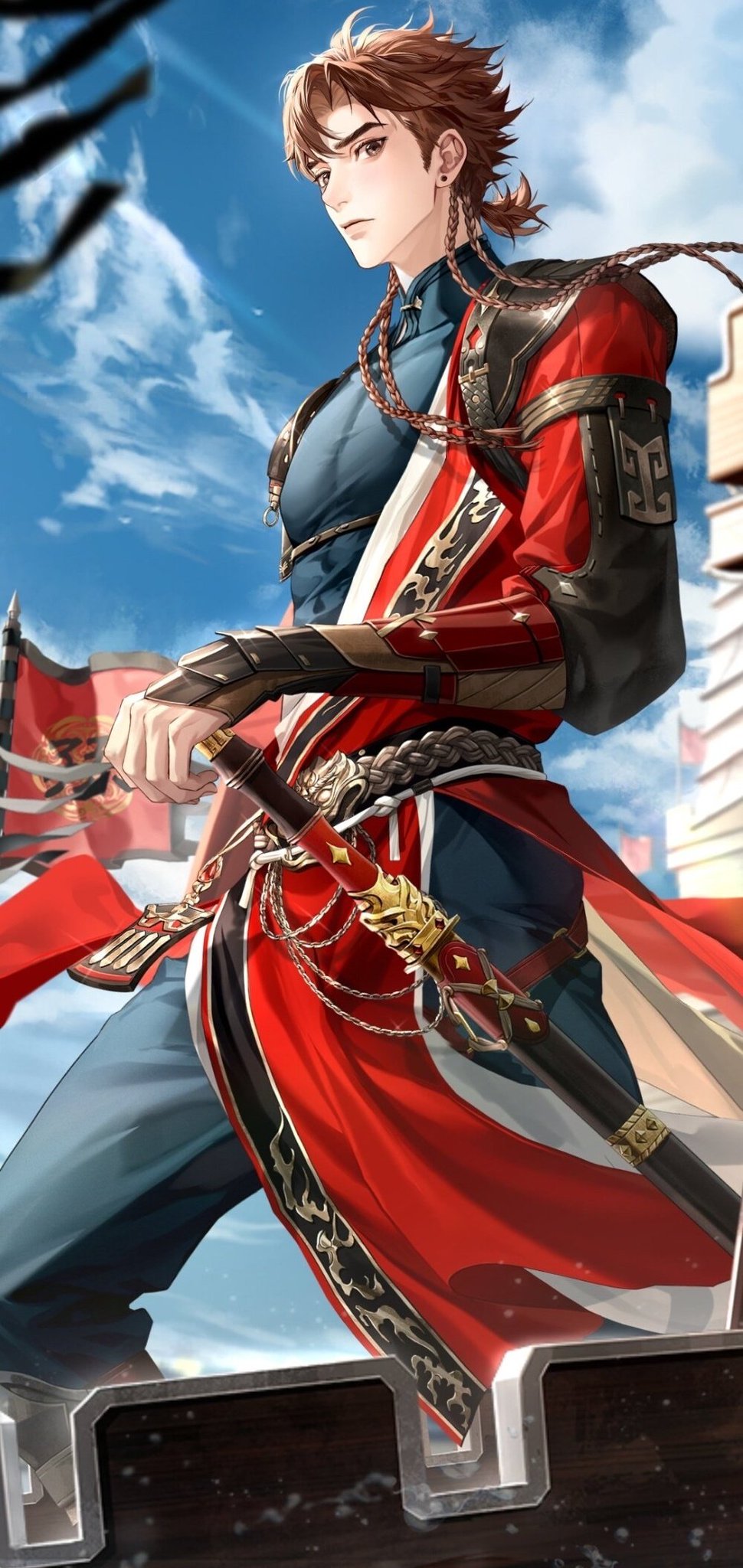 Evie. on Twitter: "Sun Ce 🥰 #代号鸢孙策 #代号鸢 #otome #visualnovel #AshesOfTheKingdom #CodeKite https ...