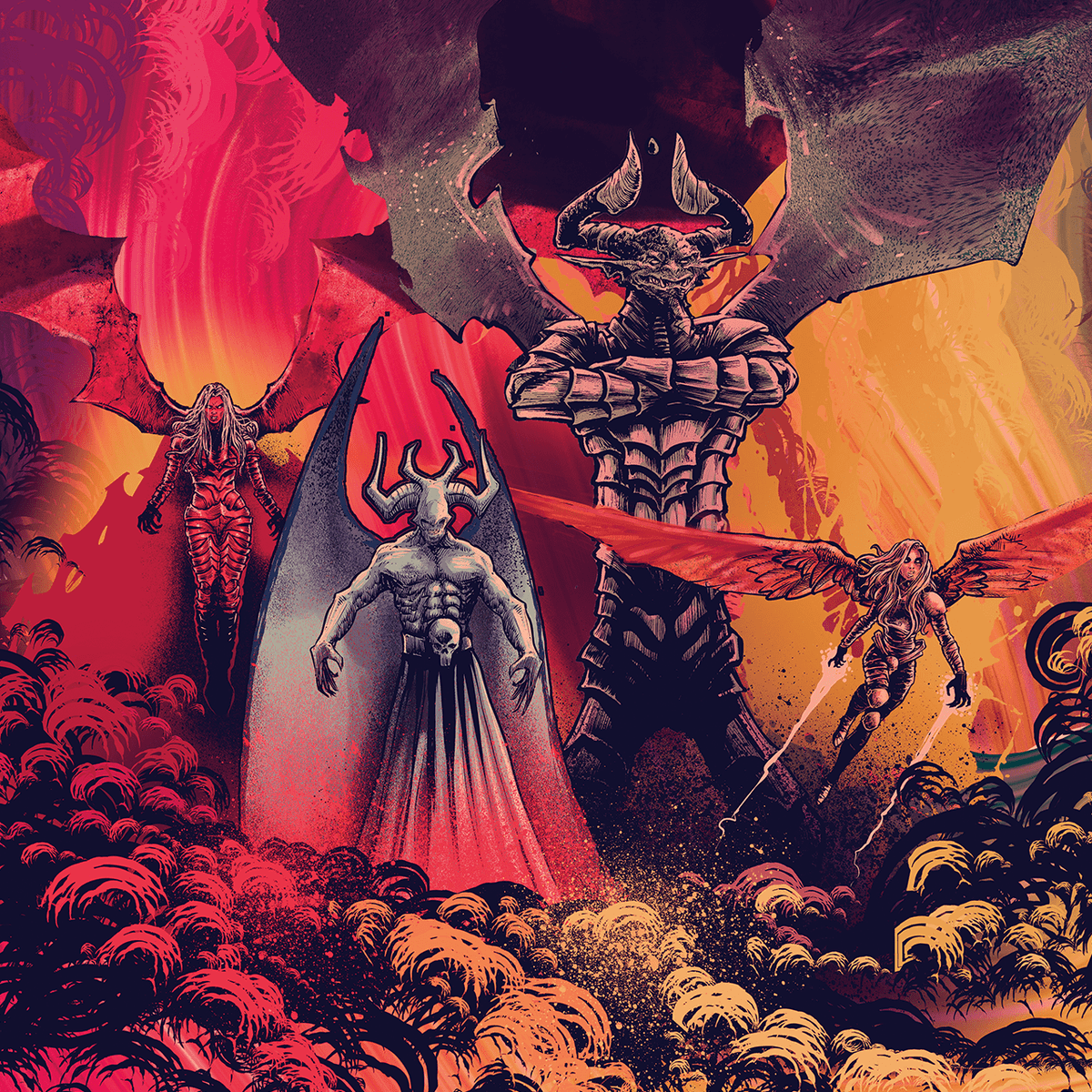 MTG Secret Lair on Twitter: "Our double-faced Commanders deck features art styles that are both ...