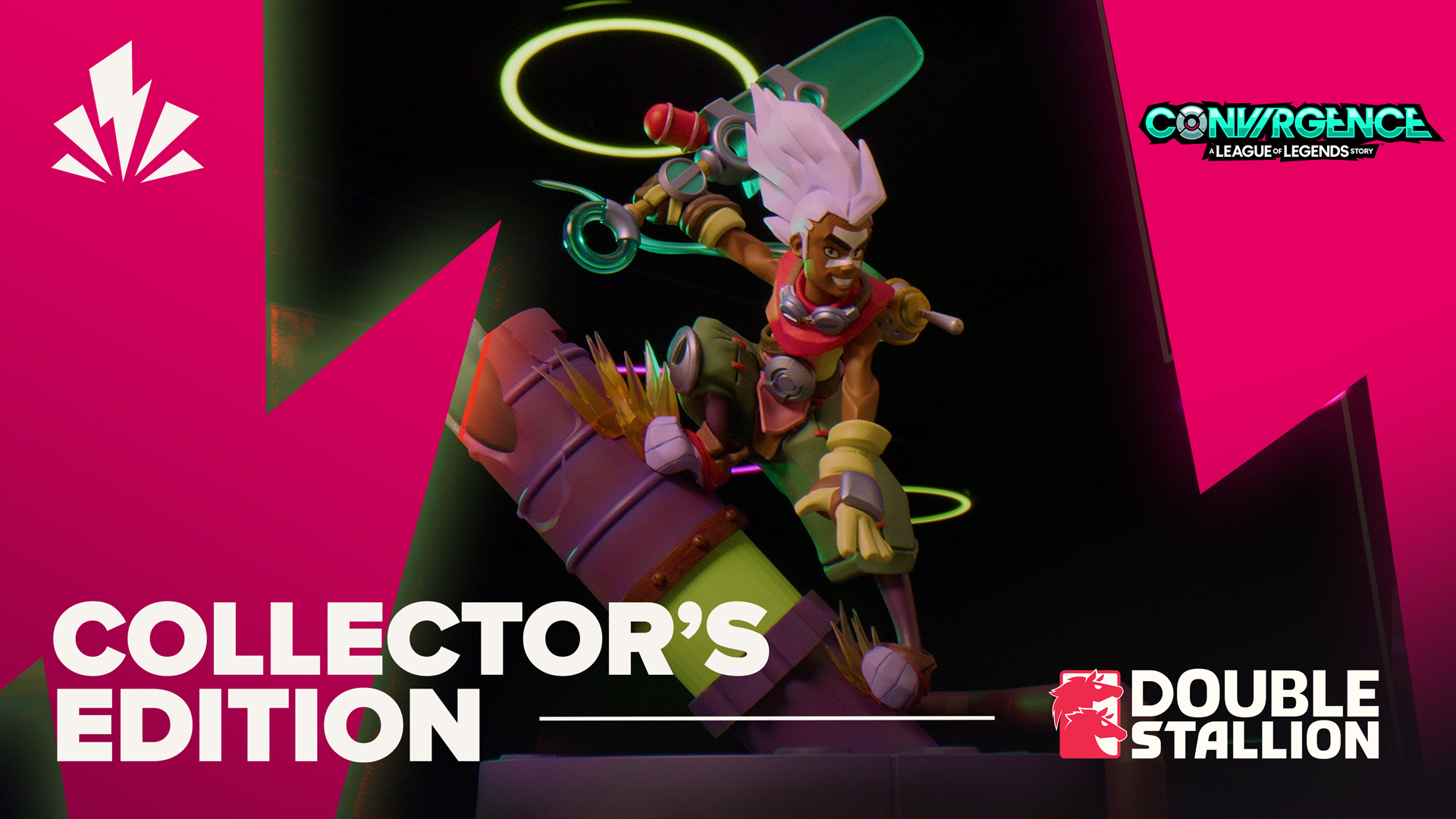 Riot Forge on Twitter: "Unbox the CONVERGENCE Collector's Edition with the voice of Ekko himself ...