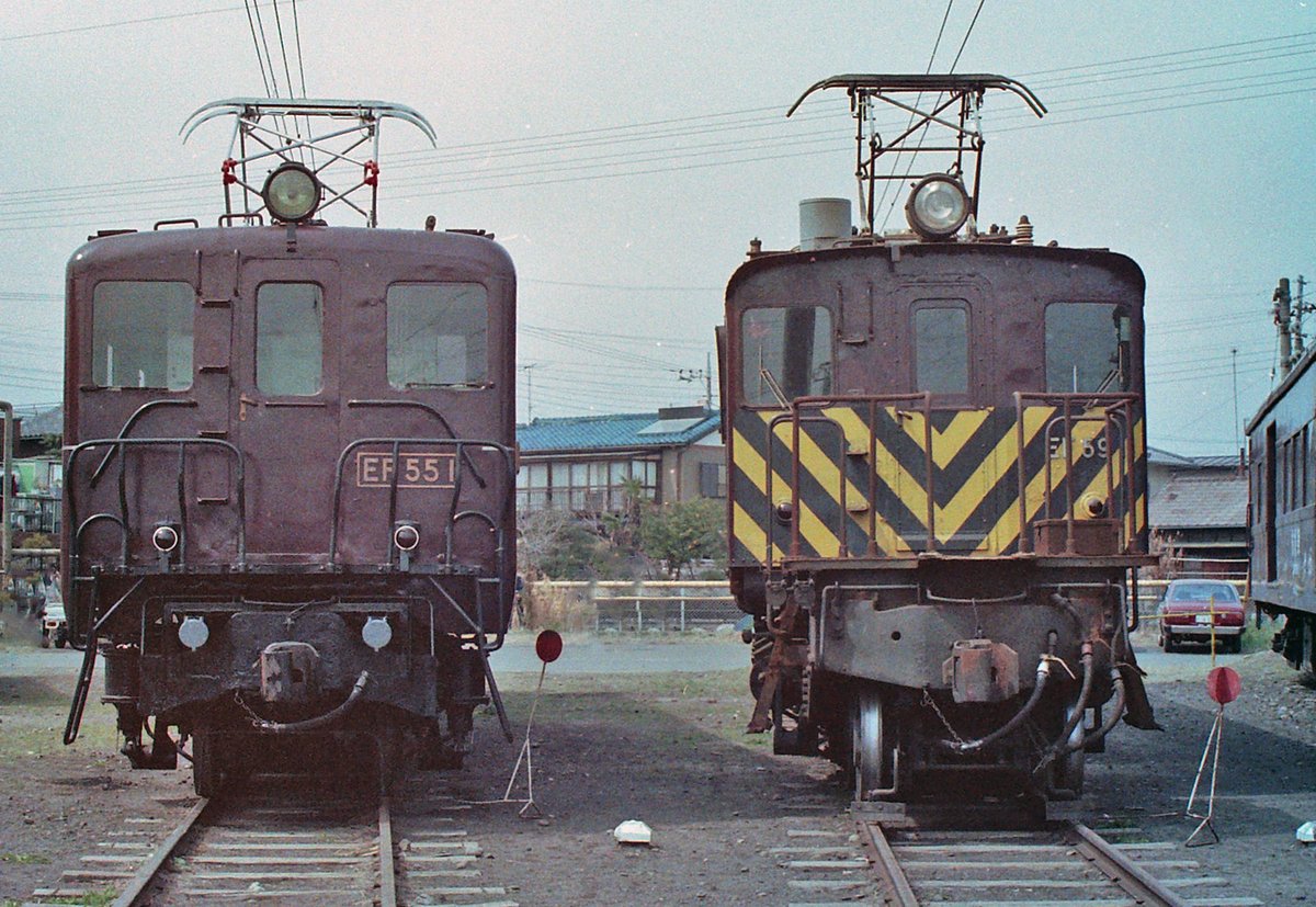 クラちゃん on Twitter: "RT @ja819061: #EF59の日 EF55とEF59の並び 高崎"