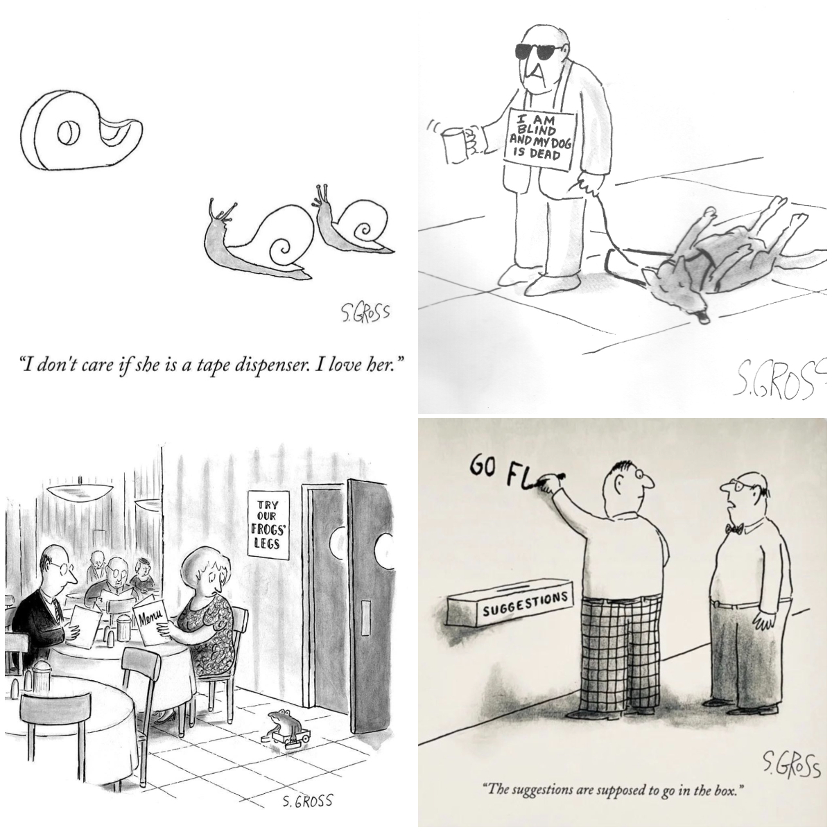 Jeff Ash on Twitter: "RIP, Sam Gross, whose cartoons I also vividly remember from the National ...