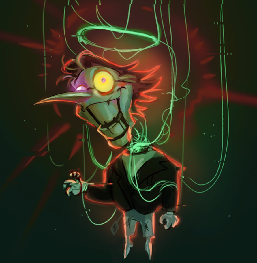 moon 🐛 comms OPEN! on Twitter: "RT @marineflames: silly spamton doodle"