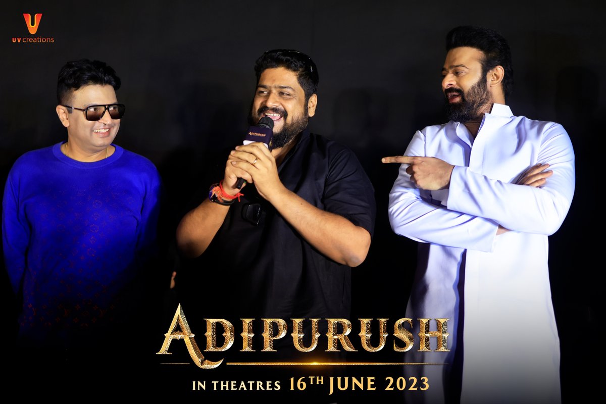 UV Creations on Twitter: "#Pramod #Vamsi @UV_Creations #KrishanKumar @vfxwaala @rajeshnair06 ...