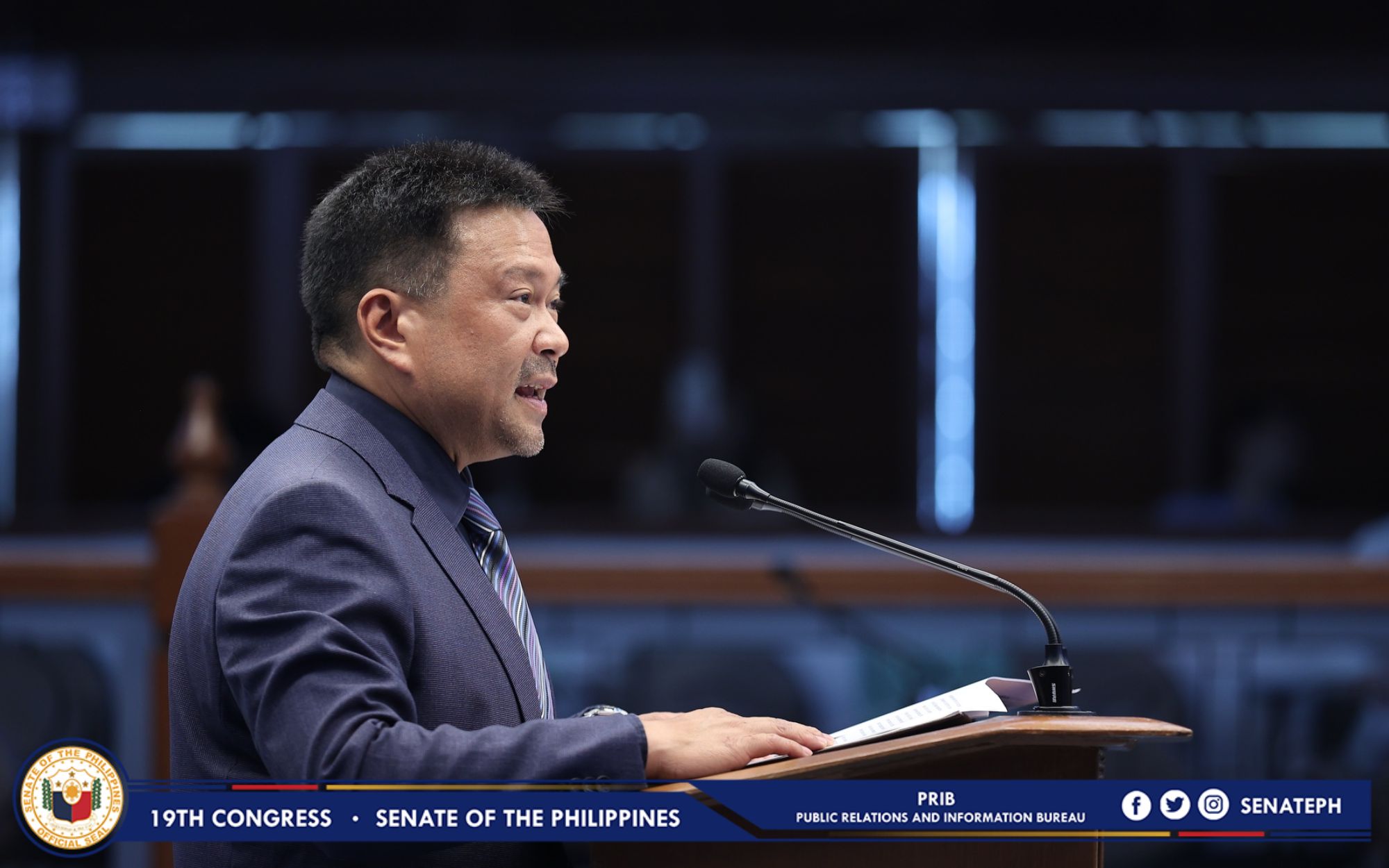 Senate of the Philippines on Twitter: "Sen. Robinhood Padilla backs Sen. Ejercito in opposing ...