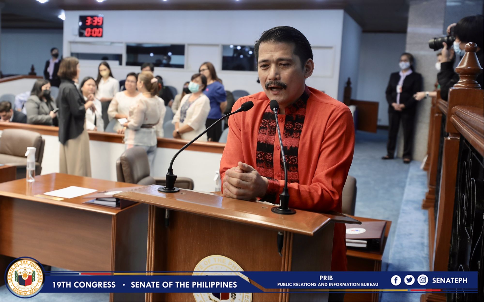 Senate of the Philippines on Twitter: "Sen. Robinhood Padilla backs Sen. Ejercito in opposing ...