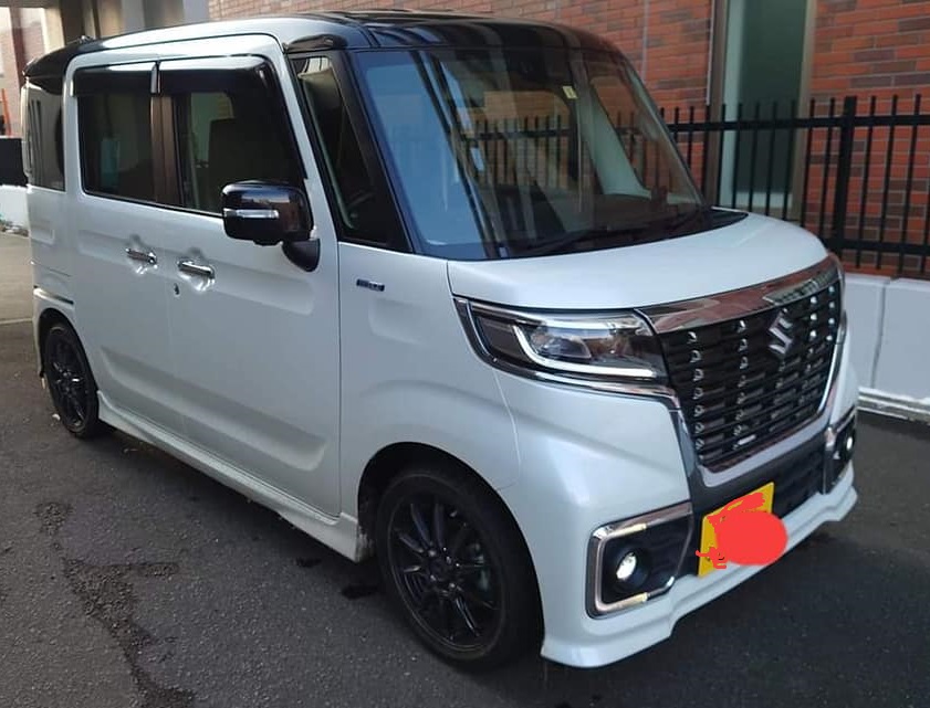 赤帽札幌シェルパ on Twitter: "スペーシアカスタムMK-53S ボディ剛性上げるのにHS36Sアルトワークスの純正パーツが使用出来ます。 スタビライザーですね。 パーツ名はブレース ...