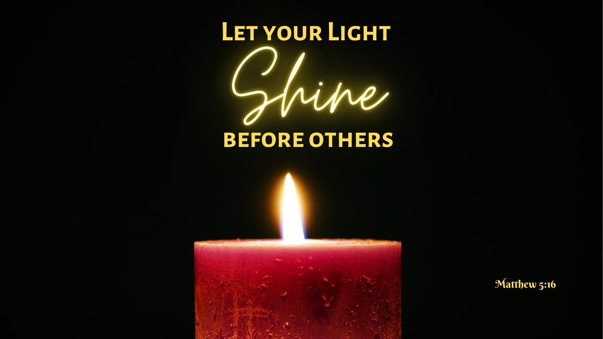 Mani Pulimood On Twitter Jesus Said Let Your Light Shine Before