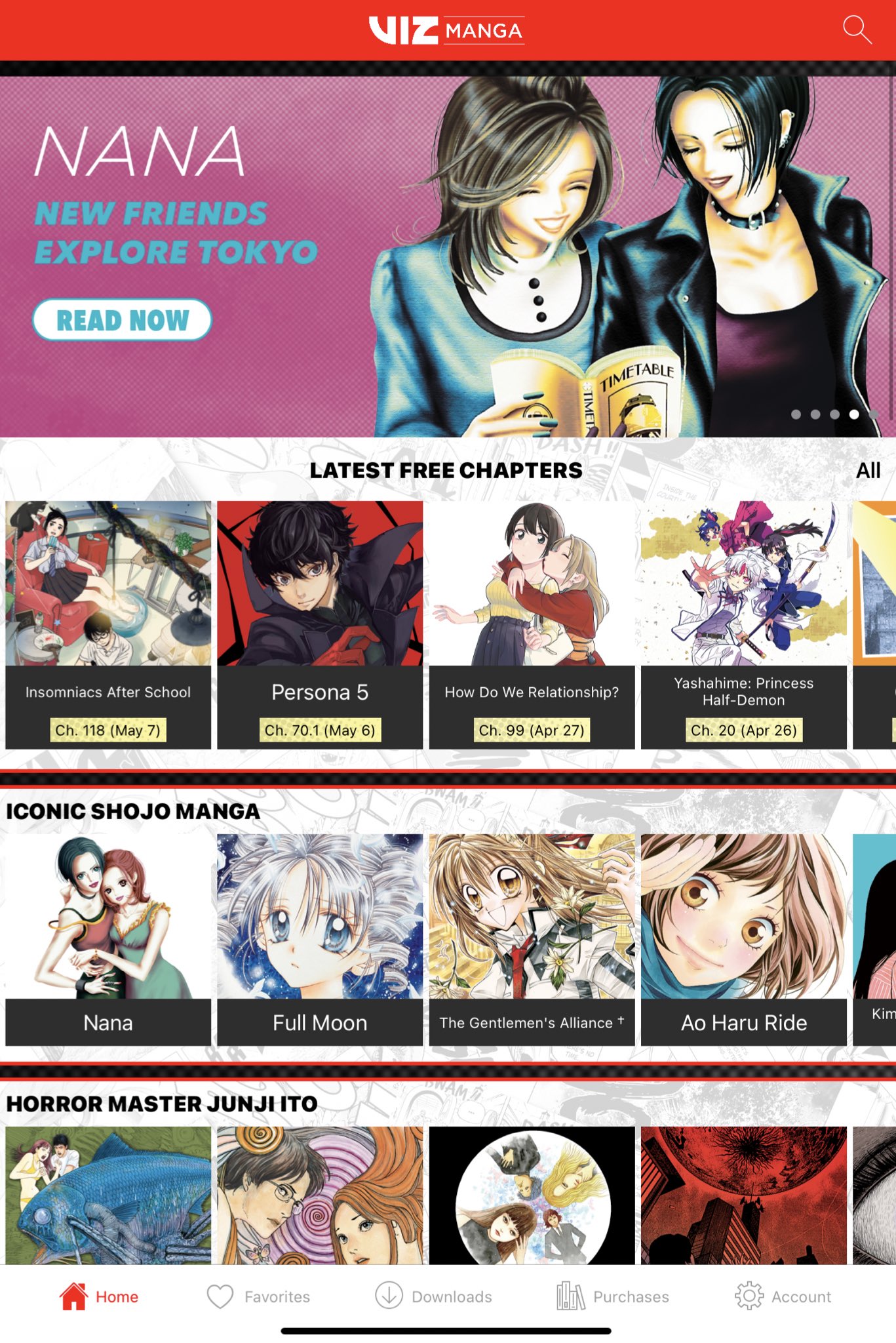 TheOASG on Twitter: "New Official Manga Service alert: VIZ Manga, a new subscription service ...