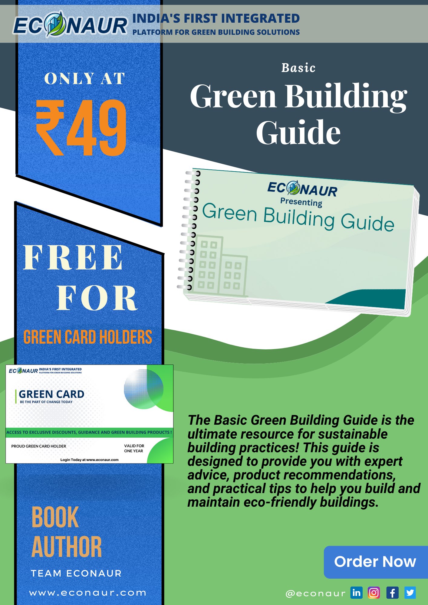 Econaur Official on Twitter: "Transform your construction game with our comprehensive Green ...