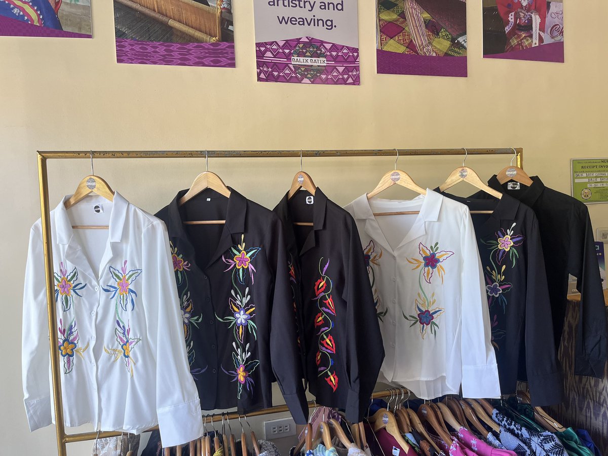 balik batik 🇵🇭 on Twitter: "Balik Batik Ladies Blouse hand embroidered by Tausug artisans of ...