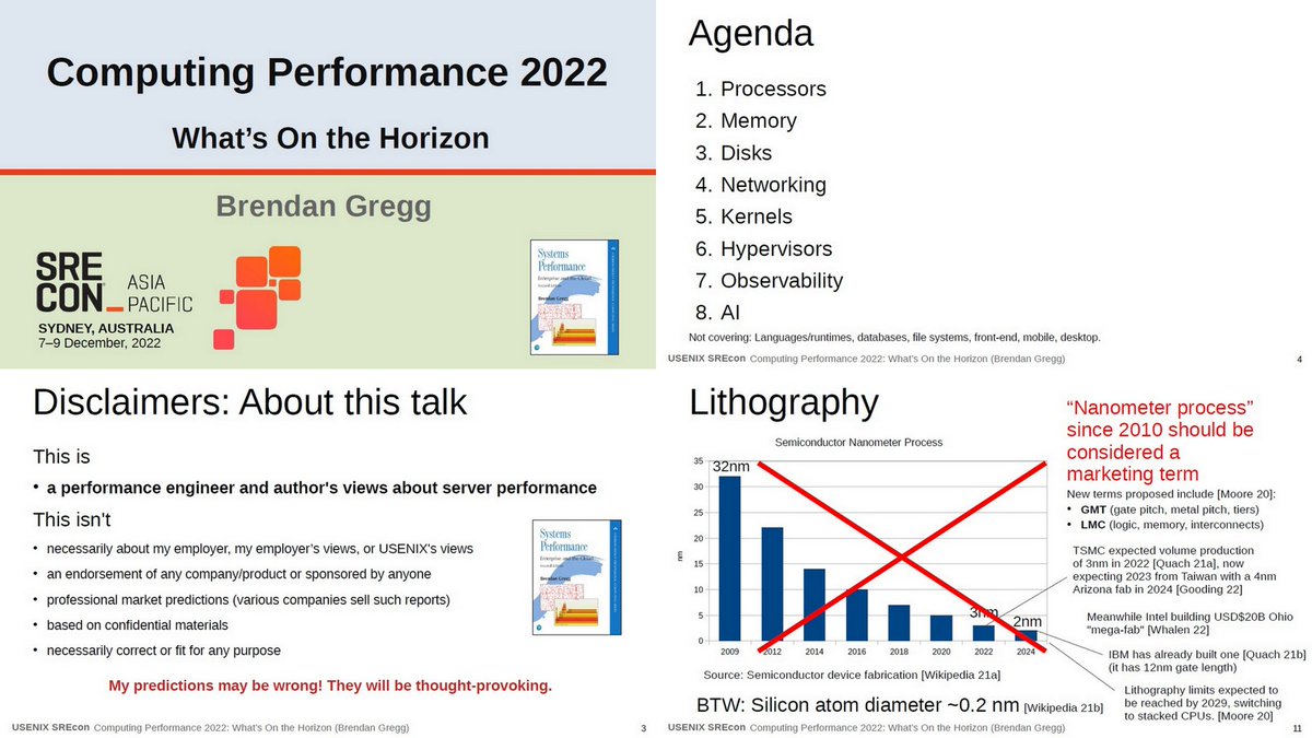 OGAWA, Tadashi on Twitter: "=> "Computing Performance 2022: What's on the Horizon", Brendan ...
