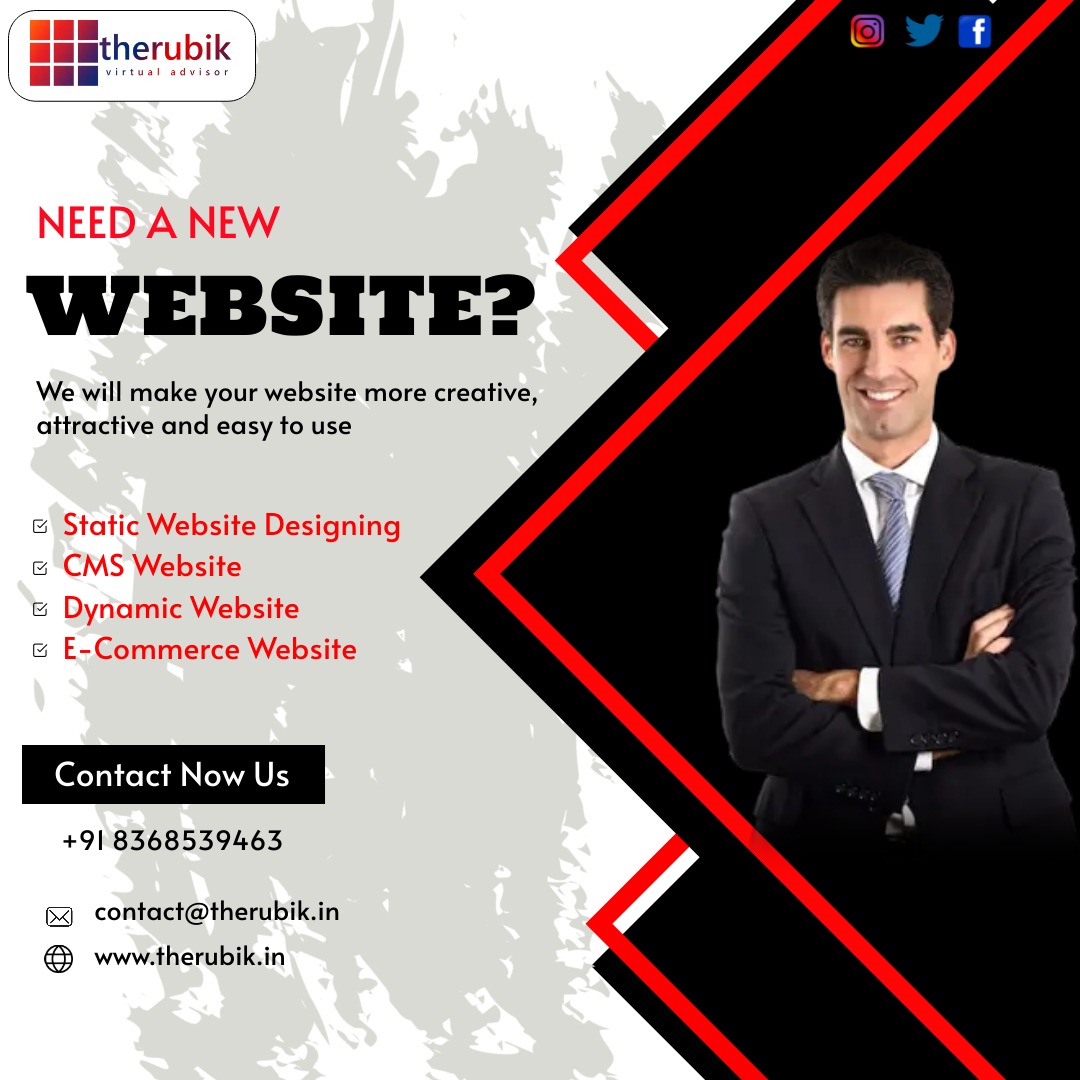 Therubik On Twitter Need A New Website Webdesign Website Design Graphicdesign