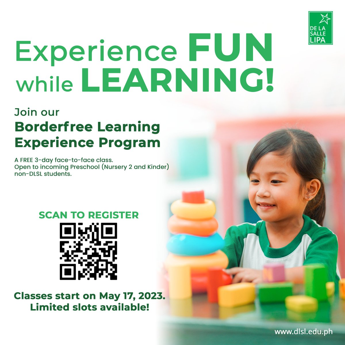 De La Salle Lipa on Twitter: "Experience FUN while LEARNING! Join our Borderfree Learning ...