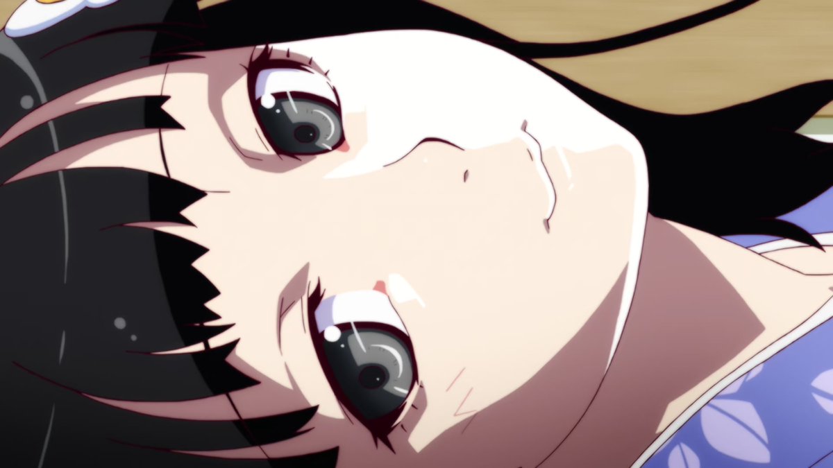 Monogatari Series Frame bot on Twitter: "Nekomonogatari Kuro - 01 - 001470"