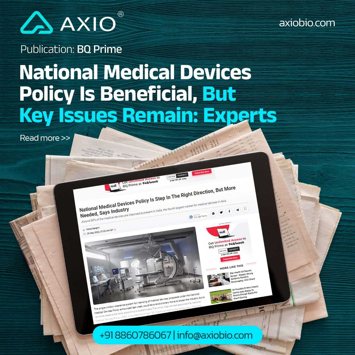 Axio Biosolutions Overview and Company Profile | AmbitionBox