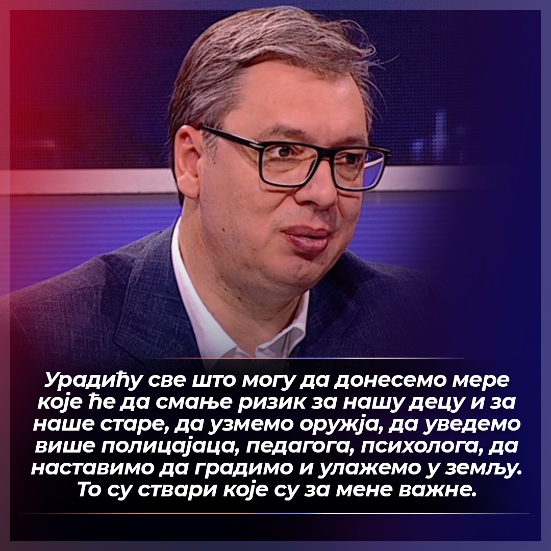 СНС СРБИЈА On Twitter Урадићу све што могу да донесемо мере које ће да смање ризик за нашу