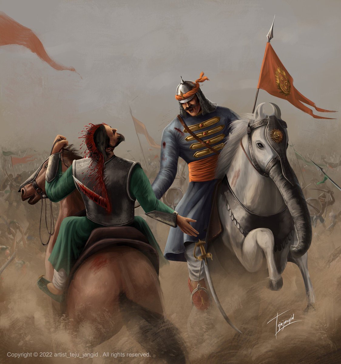 Maharana Pratap is a legend, like a God of War he stormed against the ...