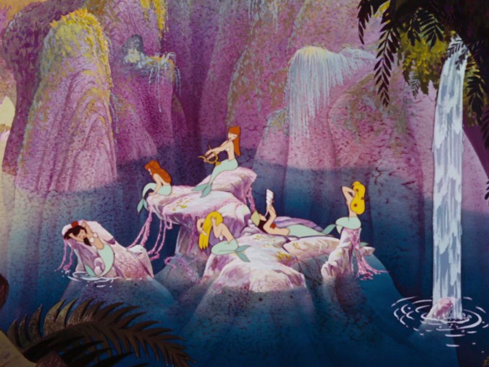 Peter Pan 1953 Mermaids