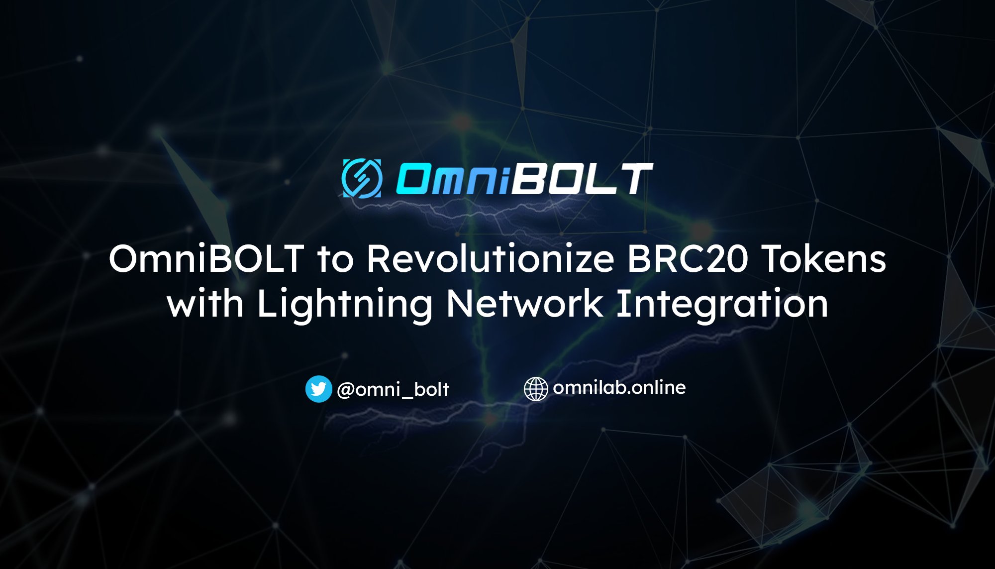 OmniBOLT on Twitter: "🔥 Big news! #OmniBOLT plans to support the circulation of #BRC20 tokens on ...