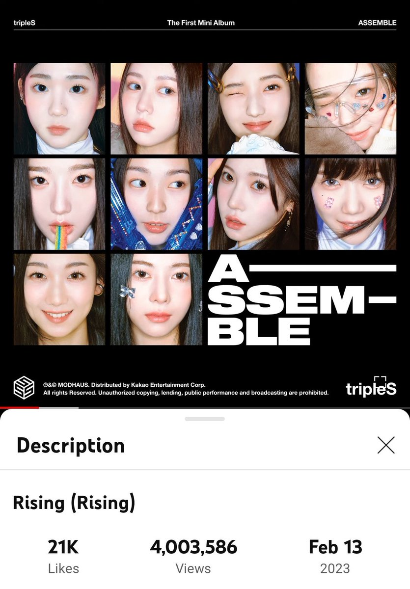 tripleS GLOBAL | Fanbase on Twitter: "RT @tripleS_kcharts: has surpassing as @triplescosmos ...