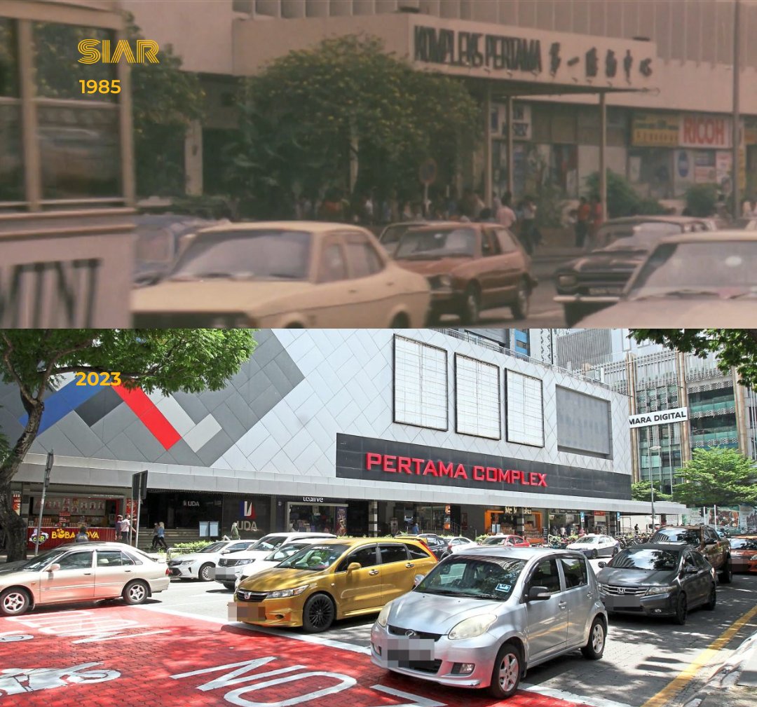 SIAR on Twitter: "Pertama Complex dalam filem GILA GILA REMAJA (1985) yang masih teguh berdiri ...