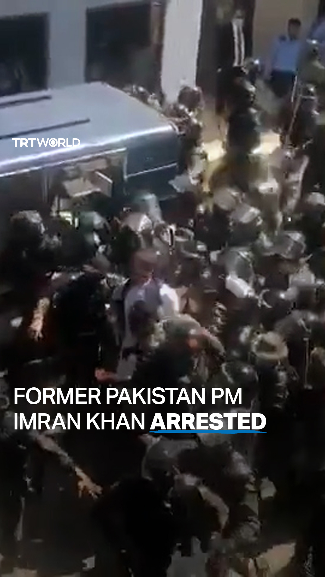 TRT World on Twitter: "Pakistan’s former Prime Minister Imran Khan has been arrested by army ...