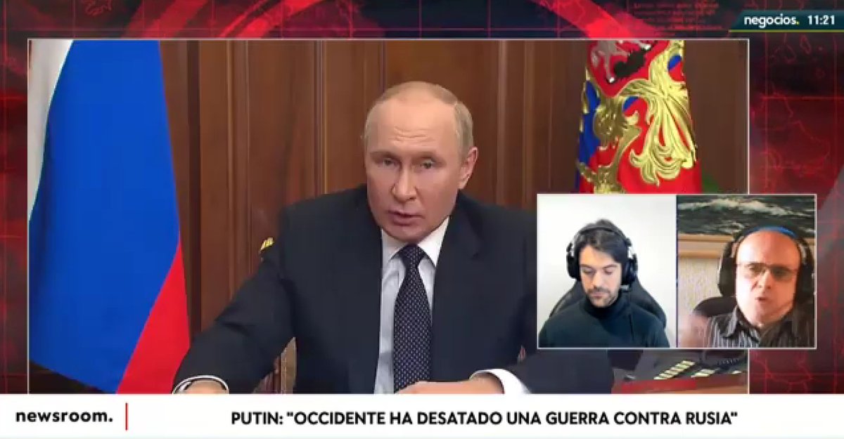 negocios tv on Twitter: ""Esto no es solo una guerra entre Rusia y ...