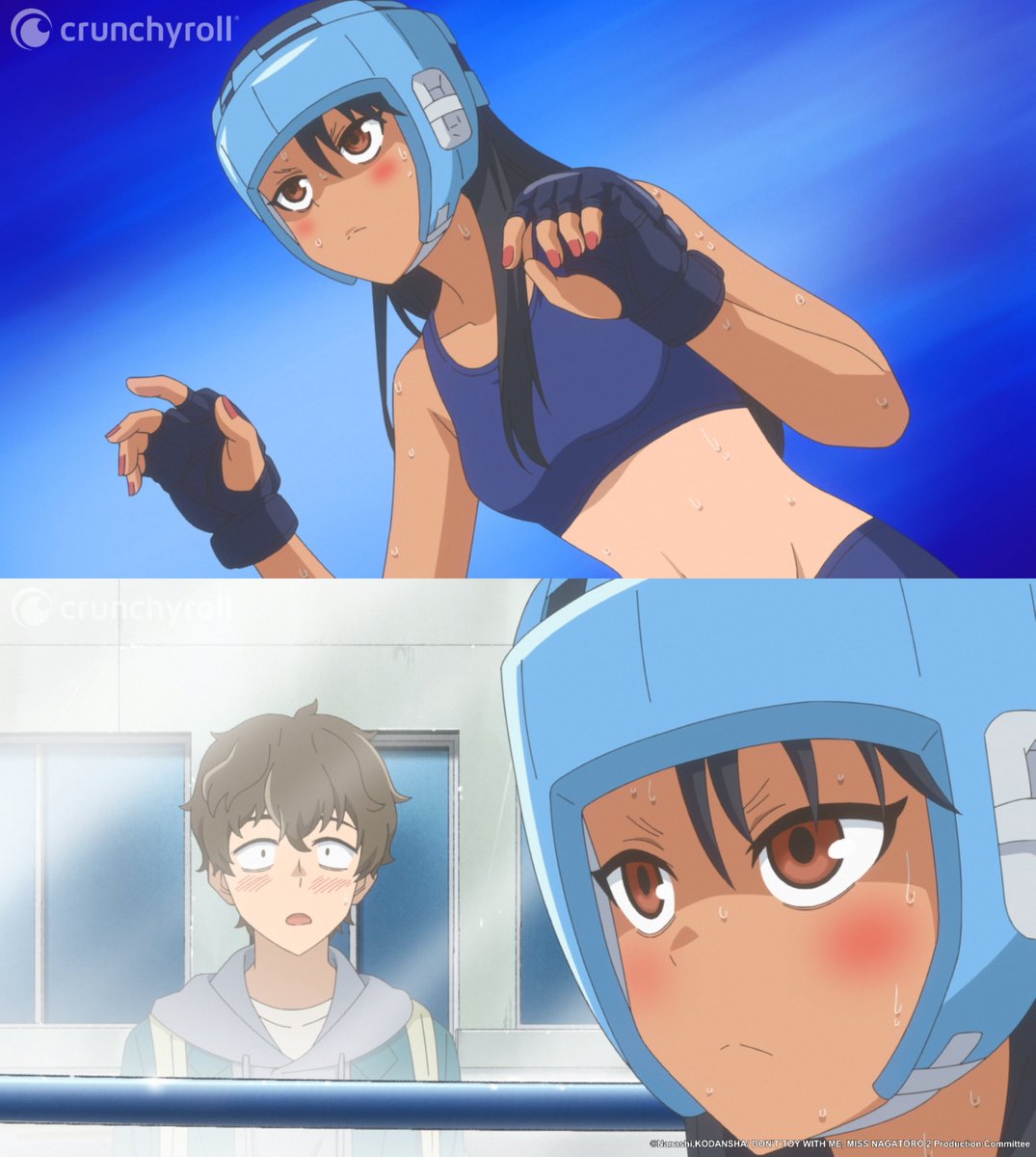 Crunchyroll on Twitter: "Nagatoro is really amazing 💙 (via DON'T TOY WITH ME MISS NAGATORO 2nd ...