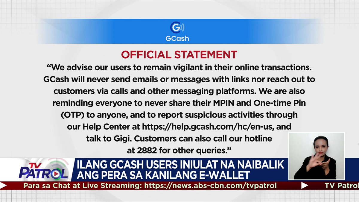ABS-CBN News on Twitter: "RT @TVPatrol: Inireklamo ng ilang GCash users na bigla silang ...