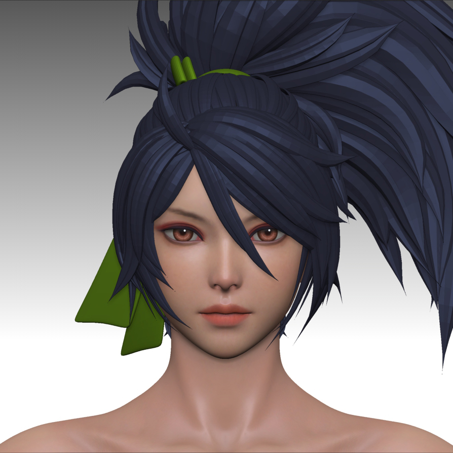 RyanReos on Twitter: "WIP, first draft of Akali for her Battle Bunny project 😋 https://t.co ...