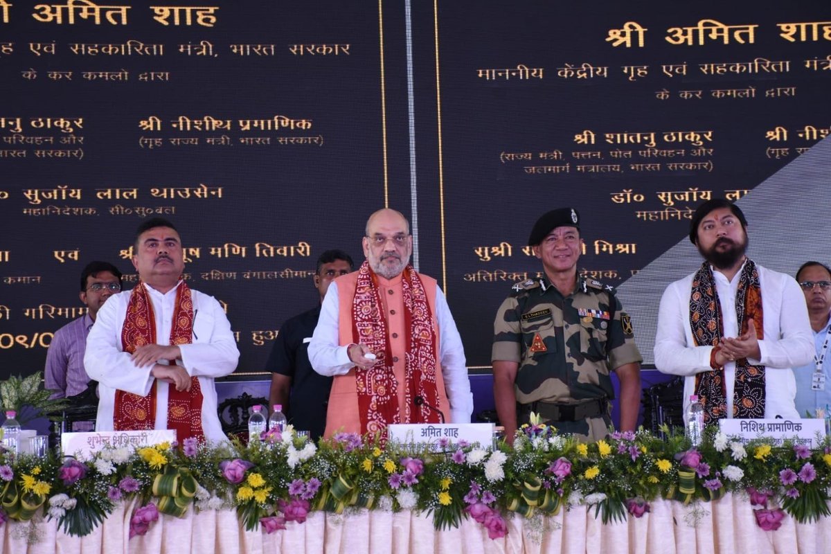 BSF on Twitter: "09 May 2023 Hon'ble Union Home Minister and Minister of Cooperation Shri Amit ...