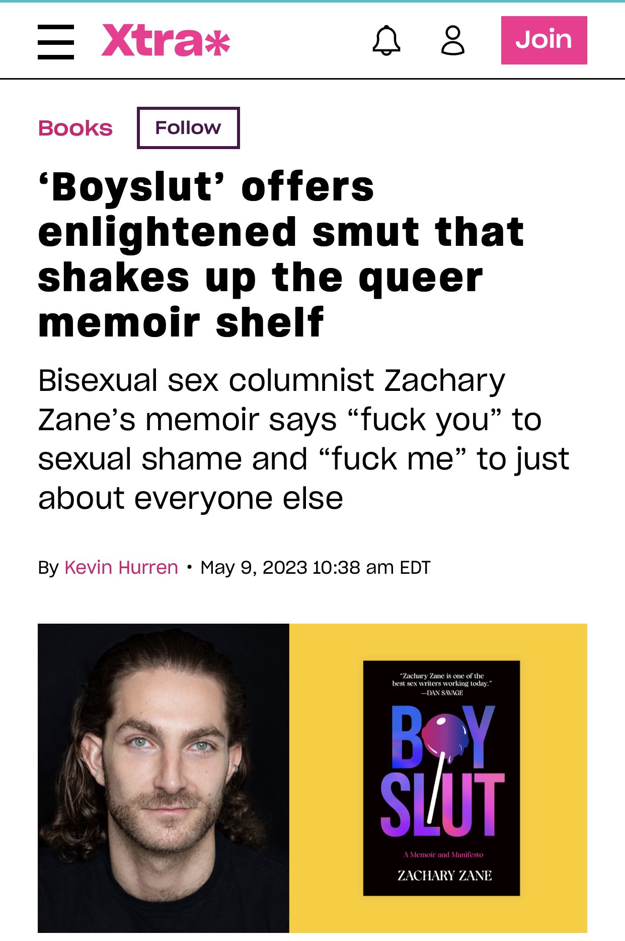 TW Pornstars - Zachary Zane. Twitter. Truly a fabulous hed and dek for this interview in ...