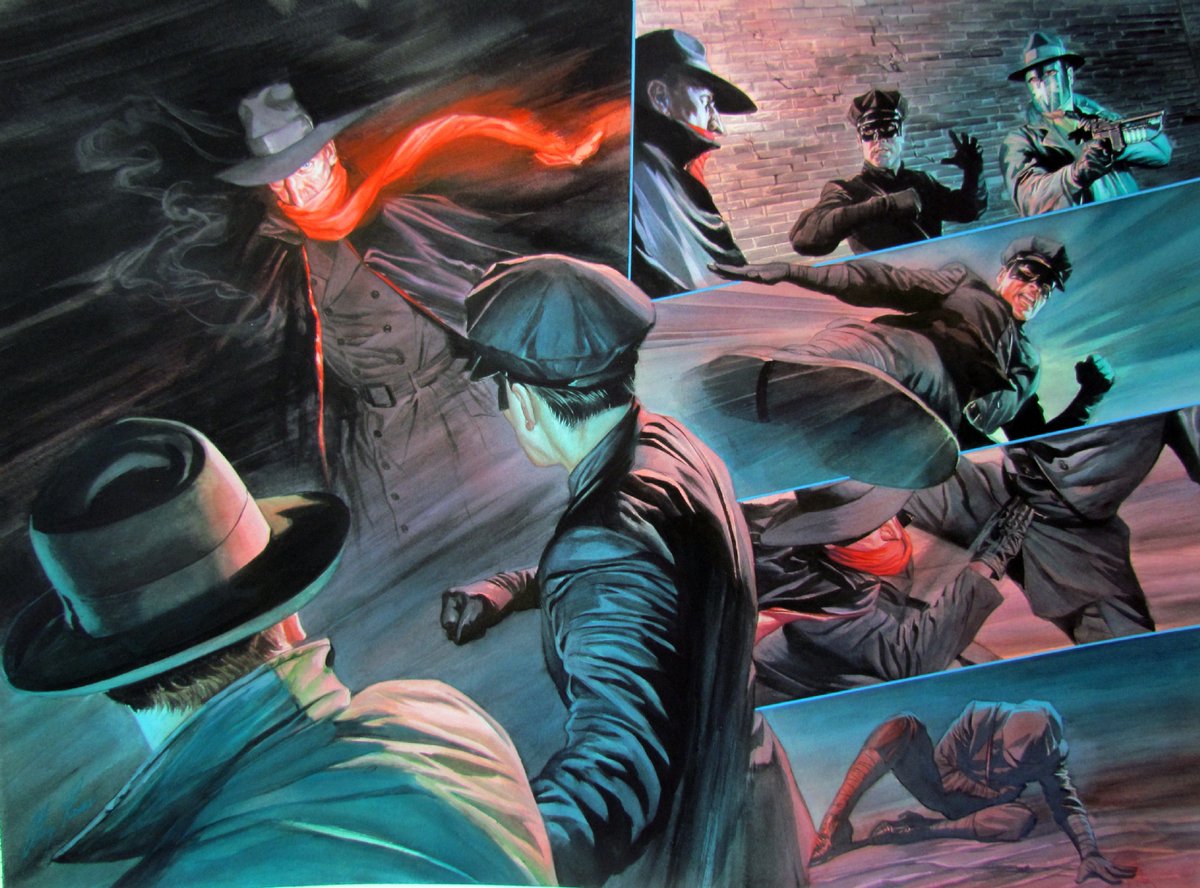 「The Shadow #comicbooks #artwork #comicar」|Alex Rossのイラスト