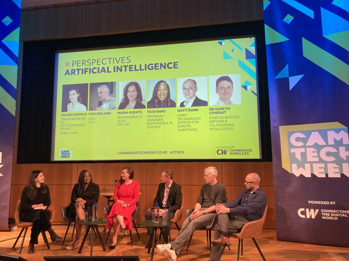Darktrace on Twitter: "Today at the inaugural @CamTechWeek, our CTO for Europe Matt Dunn joined ...