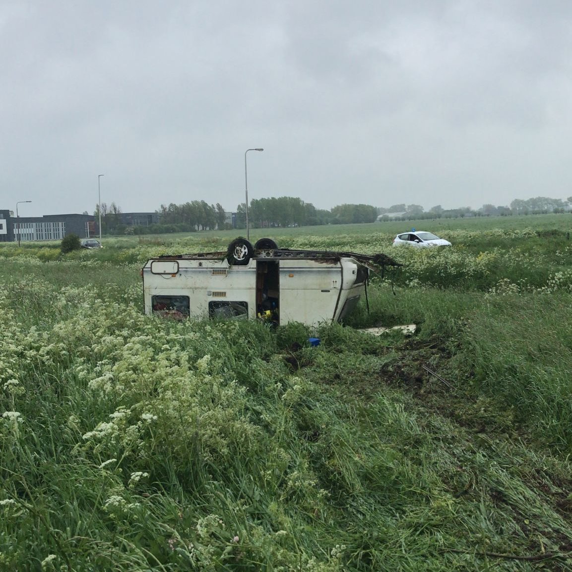 Rijkswaterstaat Verkeersinformatie on Twitter: " | Ongeval met een caravan op de #A27 bij ...