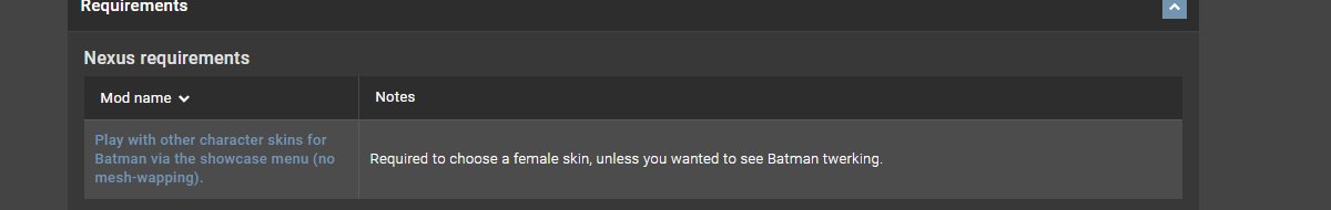 Oddy Batsimp 🔞 On Twitter So I Use The Characters Moveset Mod W The No Cowl Mod Good