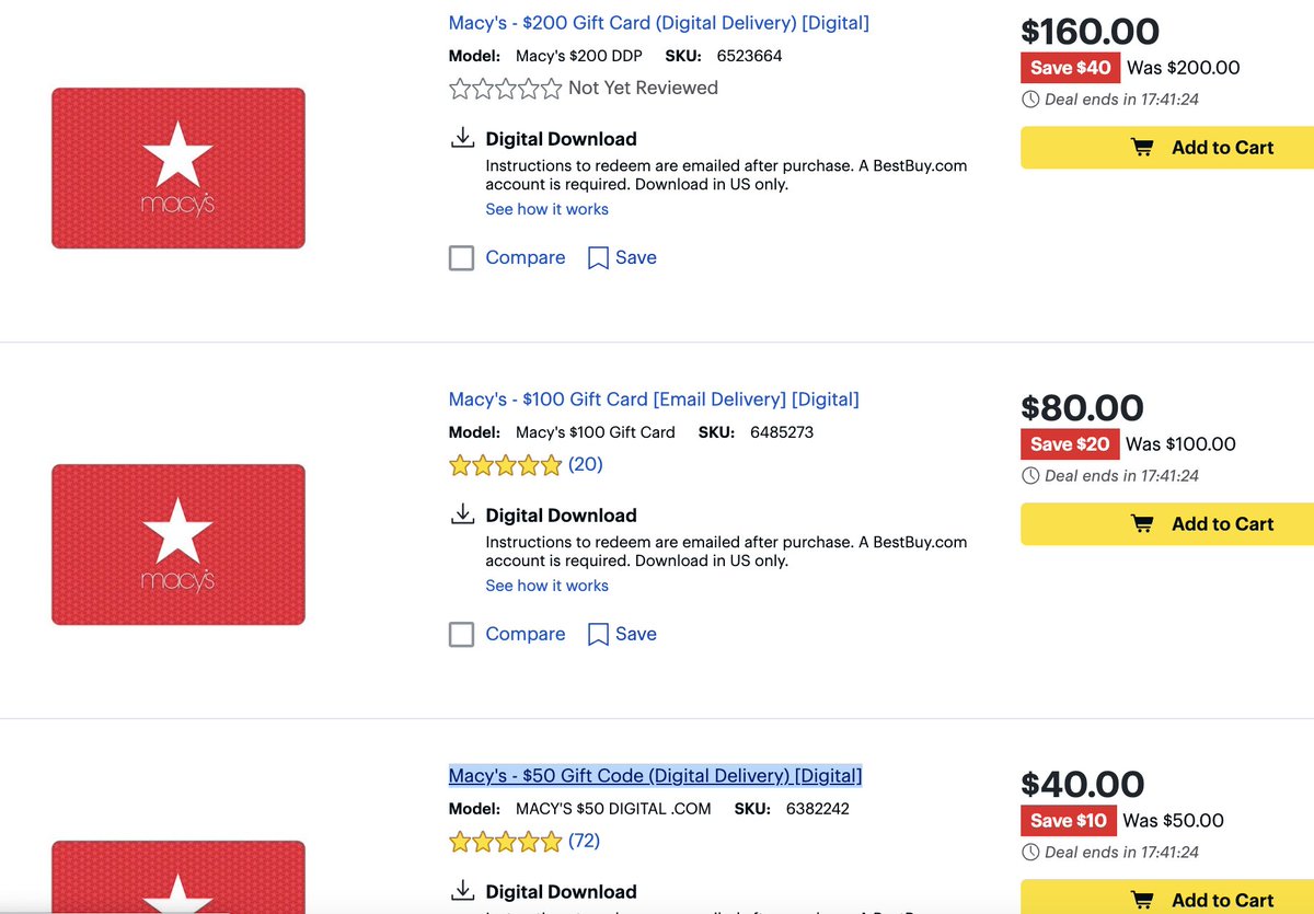 IGN Deals On Twitter Best Buy Has Macy s Digital Gift Cards On Sale ign-deals-on-twitter-best-buy-has-macy-s-digital-gift-cards-on-sale