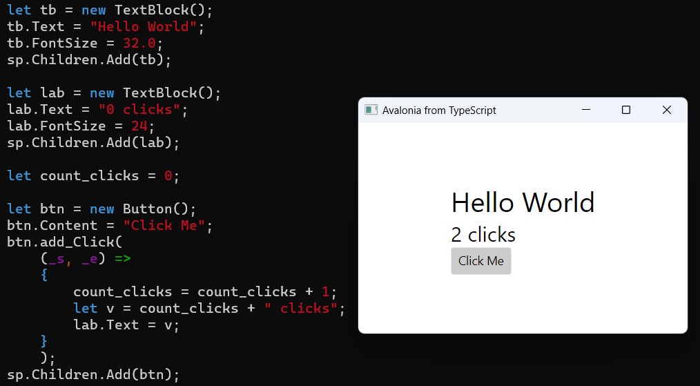 Eric Sink on Twitter: "This is coming along nicely. It's @AvaloniaUI compiled to a native ...