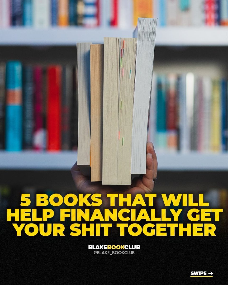 5 Books That Will Help Financially Get Your Shit Together - Thread from ...