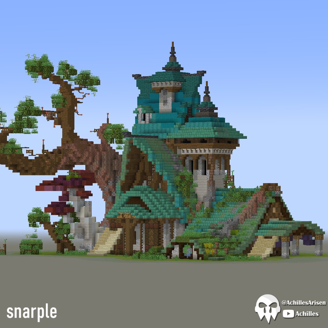 Elven Architecture Minecraft