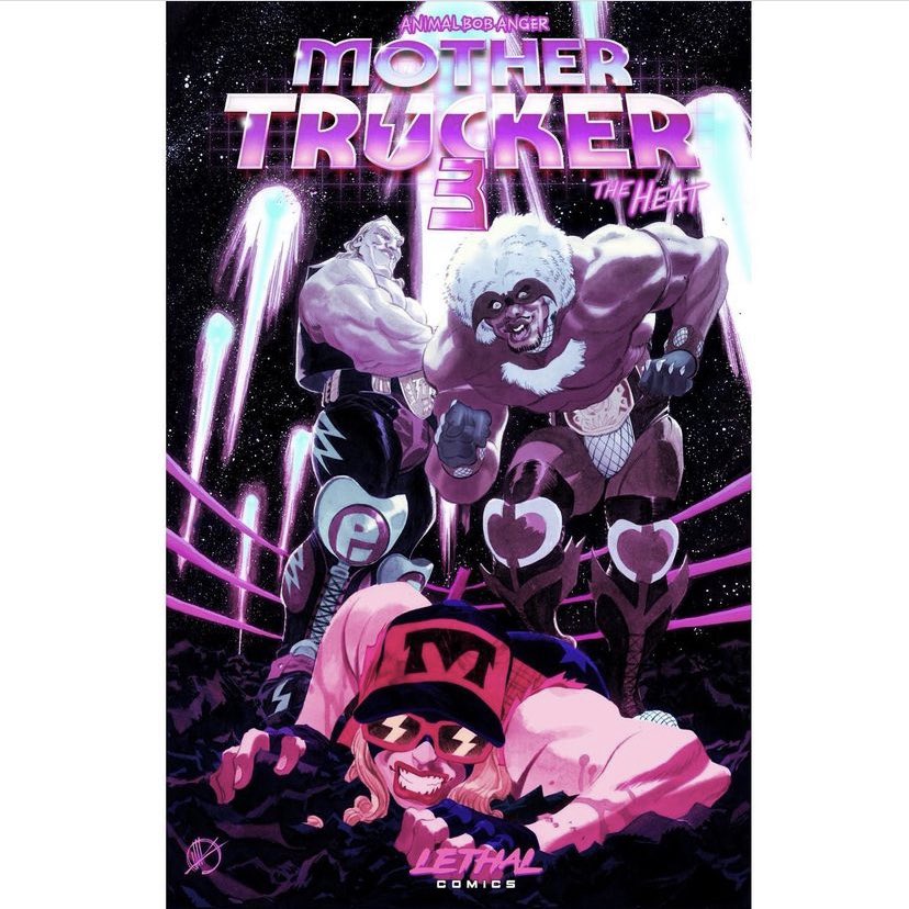 Matteo Scalera on Twitter: "Here’s a variant cover I did for @AndyBelanger MOTHER TRUCKER #3 ...