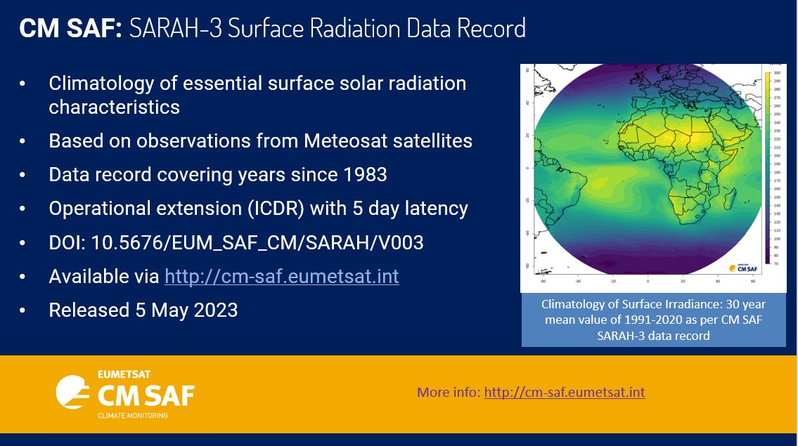 Lothar Schüller on Twitter: "A new version of @eumetsat @Climate_SAF (CM SAF) satellite Climate ...