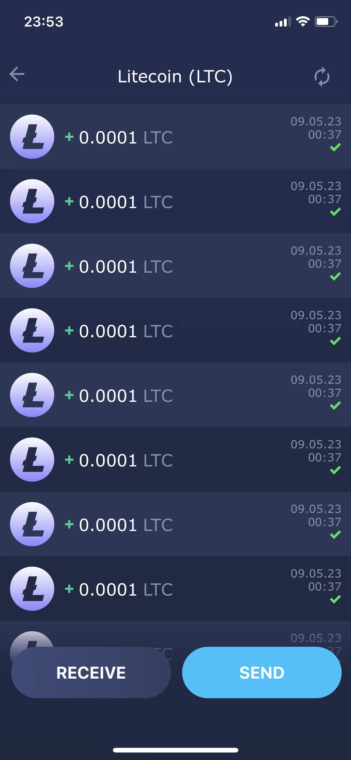 finish on Twitter: "莱特链 LTC-20，3步完成建钱包及铸造教程。（目前只能铭刻，还不能交易DYOR） 1、下载钱包：https://t.co/fReJteBE5f 2 ...