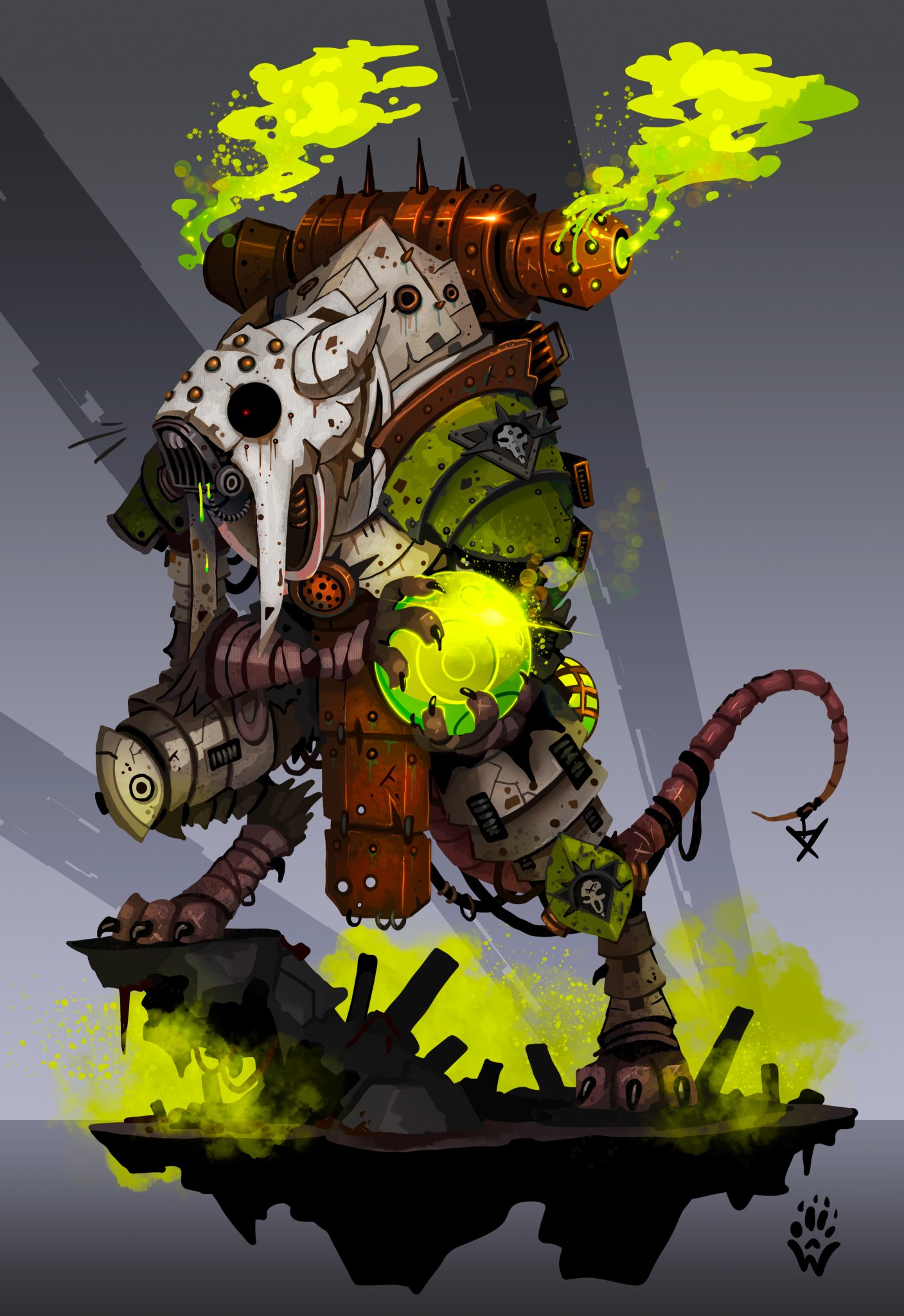 Skaven Warhammer Art