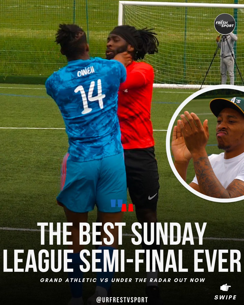 Under The Radar FC on Twitter: "RT @urfreshtv_sport: 🚨THE BEST SUNDAY LEAGUE SEMI-FINAL EVER‼️ ...