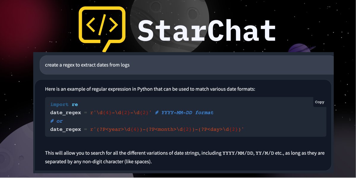 Philipp Schmid on Twitter: "Meet your new coding buddy!😱 We are excited to announce StarChat 💬 ...