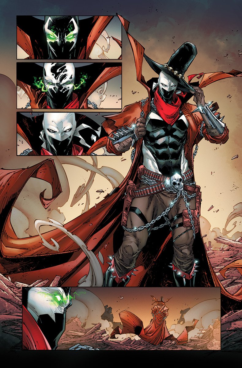 McFarlane Comics Official on Twitter: "New look, who dis? ICYMI...Gunslinger's new look from ...