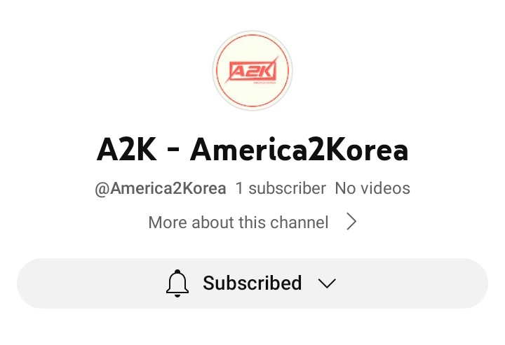 JYP TRAINEES (slow) on Twitter: "UPDATE: ‘A2K (America2Korea)’ Official YouTube Channel has now ...